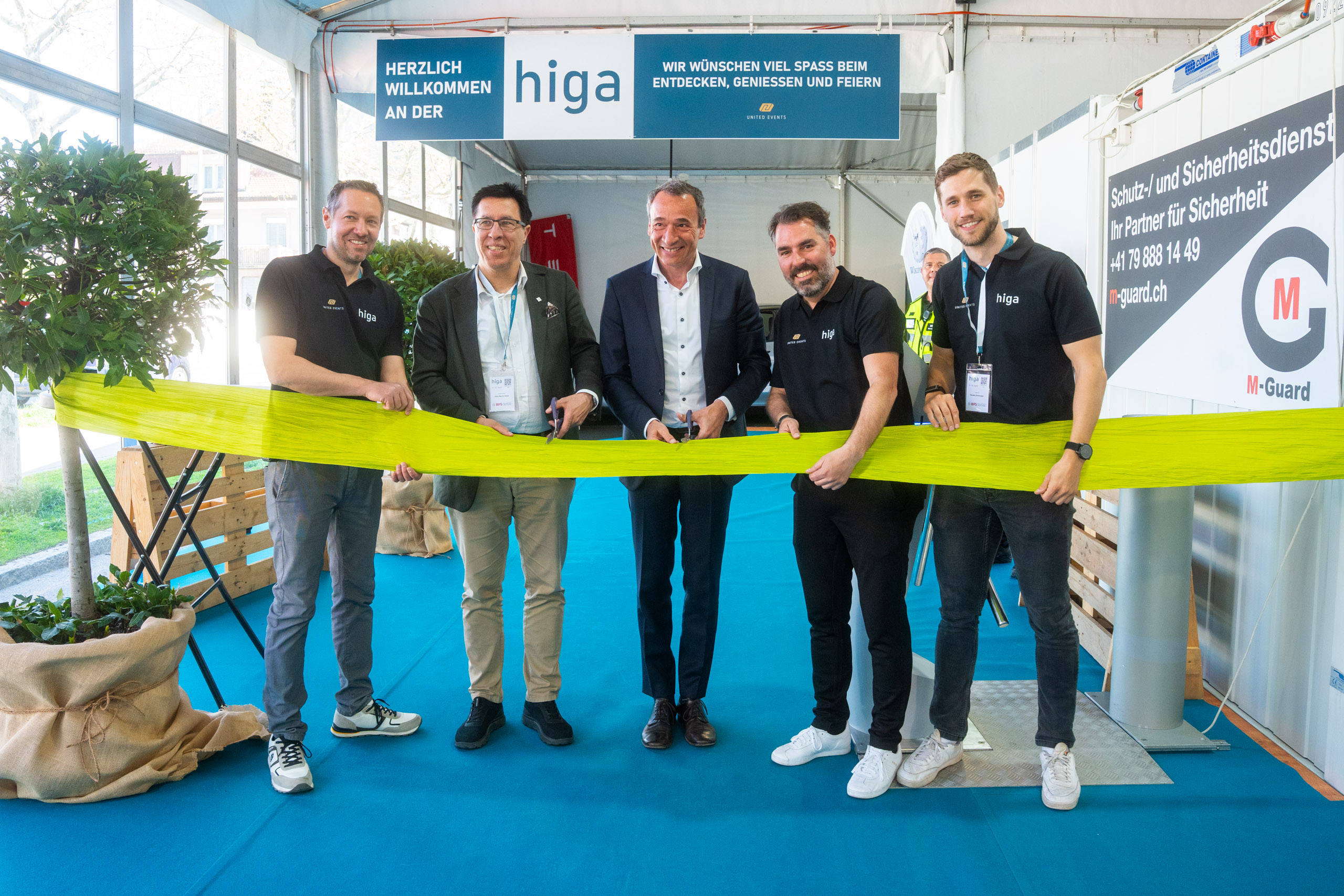 Offizielle Eröffnung der higa 2026 - News - United Events AG
